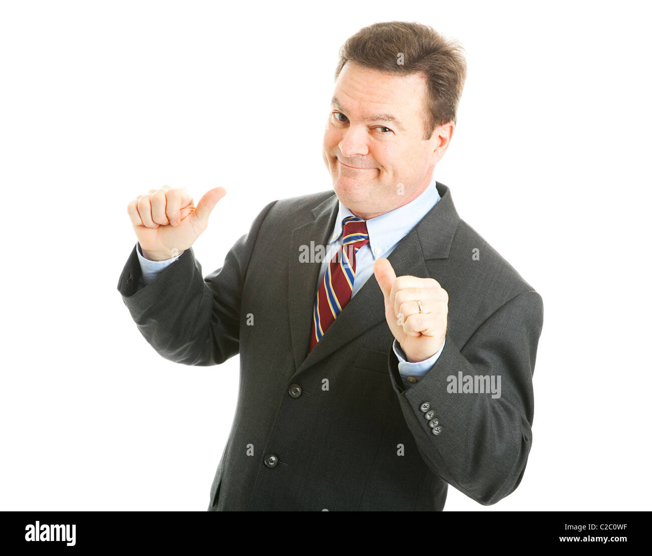 Points to himself hi-res stock photography and images - Alamy