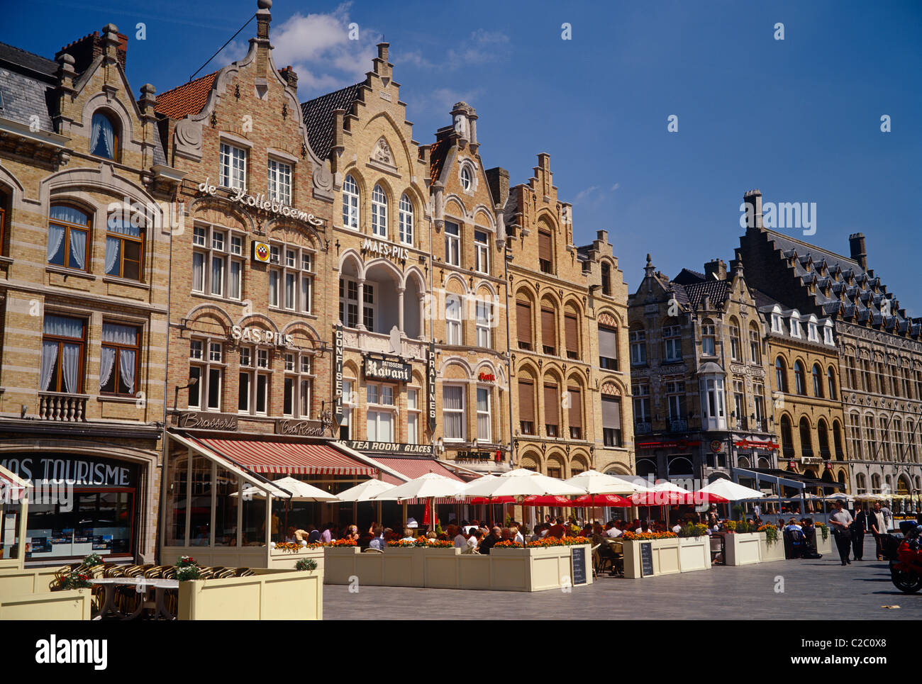 Ypres Town Belgium Stock Photo - Alamy