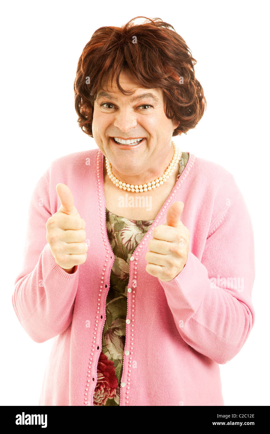 Transvestite female impersonator hi-res stock photography and images ...