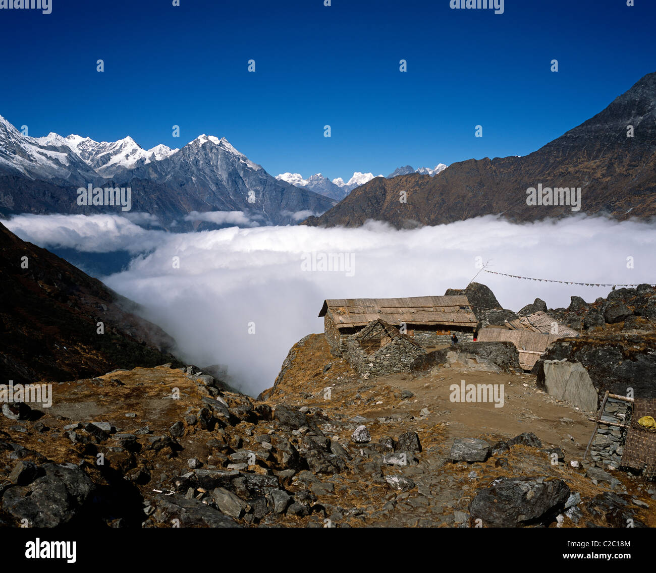 Chutanga Himalayas Nepal Stock Photo - Alamy