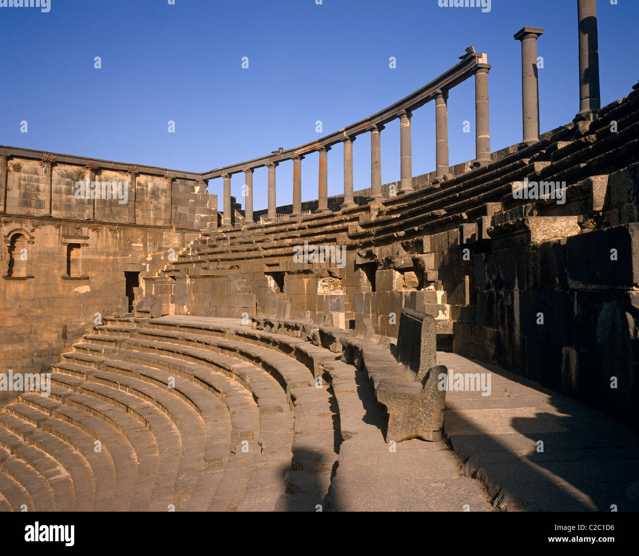 Ancient bosra amphitheatre hi-res stock photography and images - Alamy