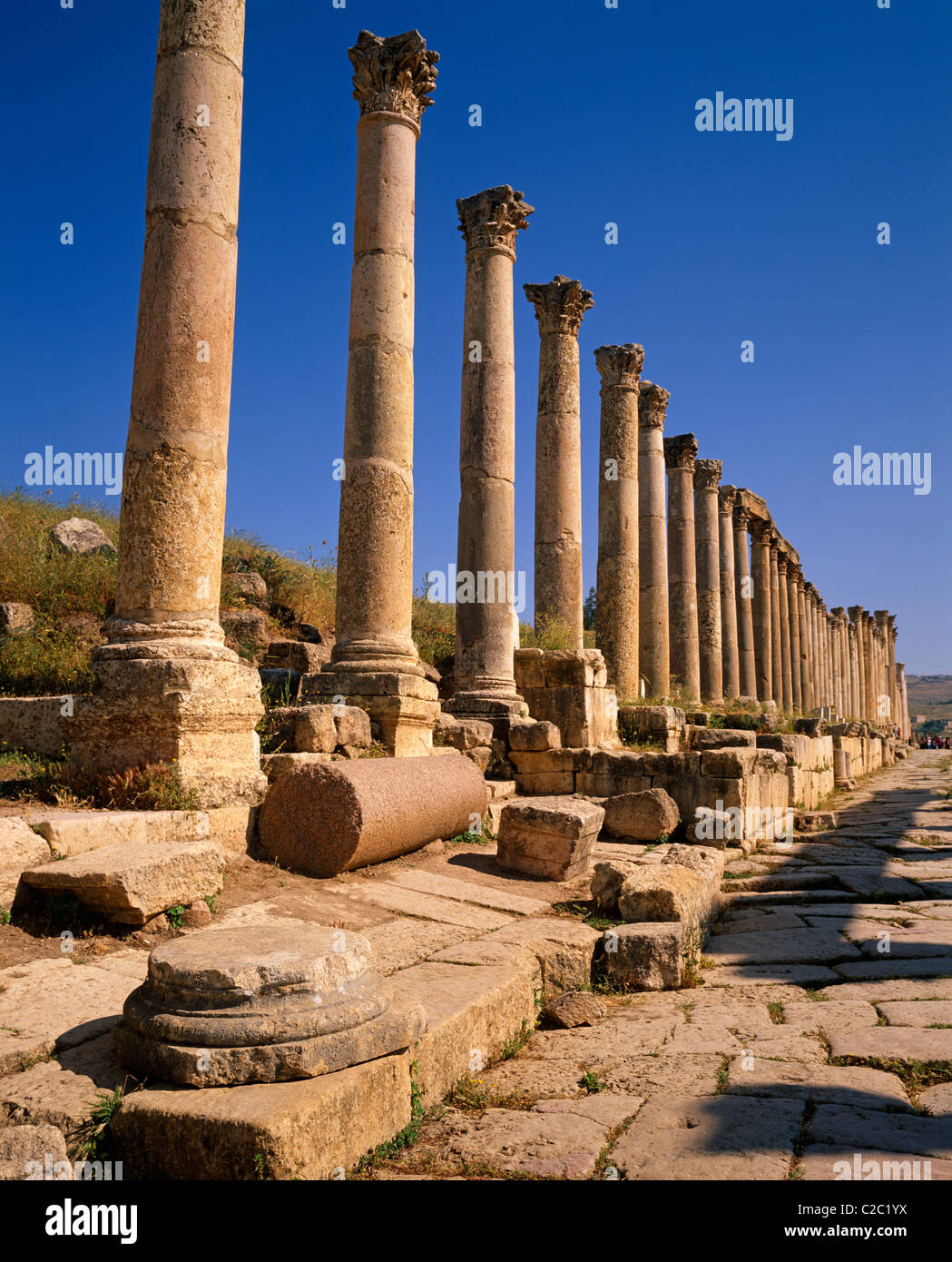 Jerash Jordan Stock Photo - Alamy
