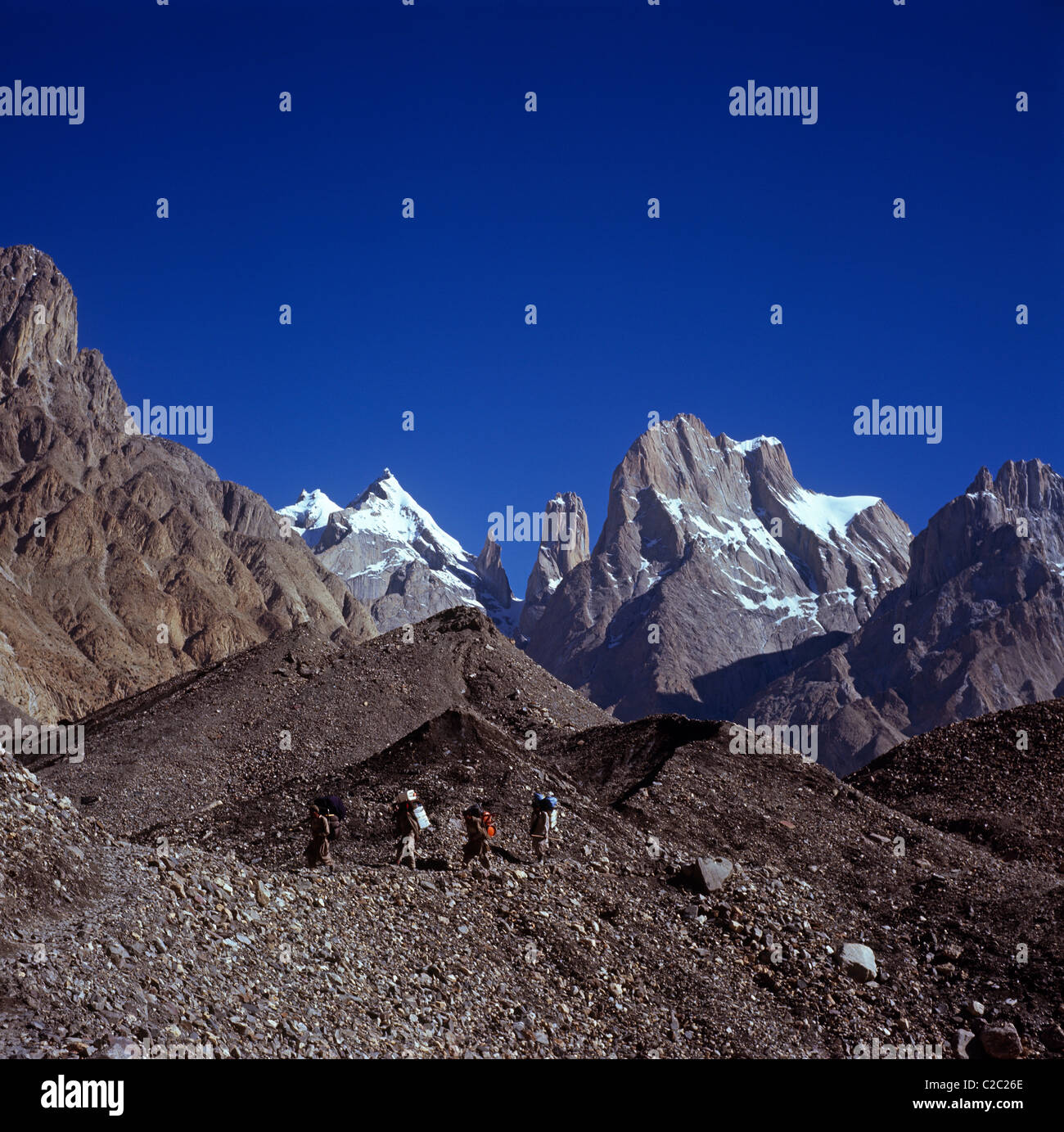 Trango Towers Karakoram Pakistan Stock Photo - Alamy