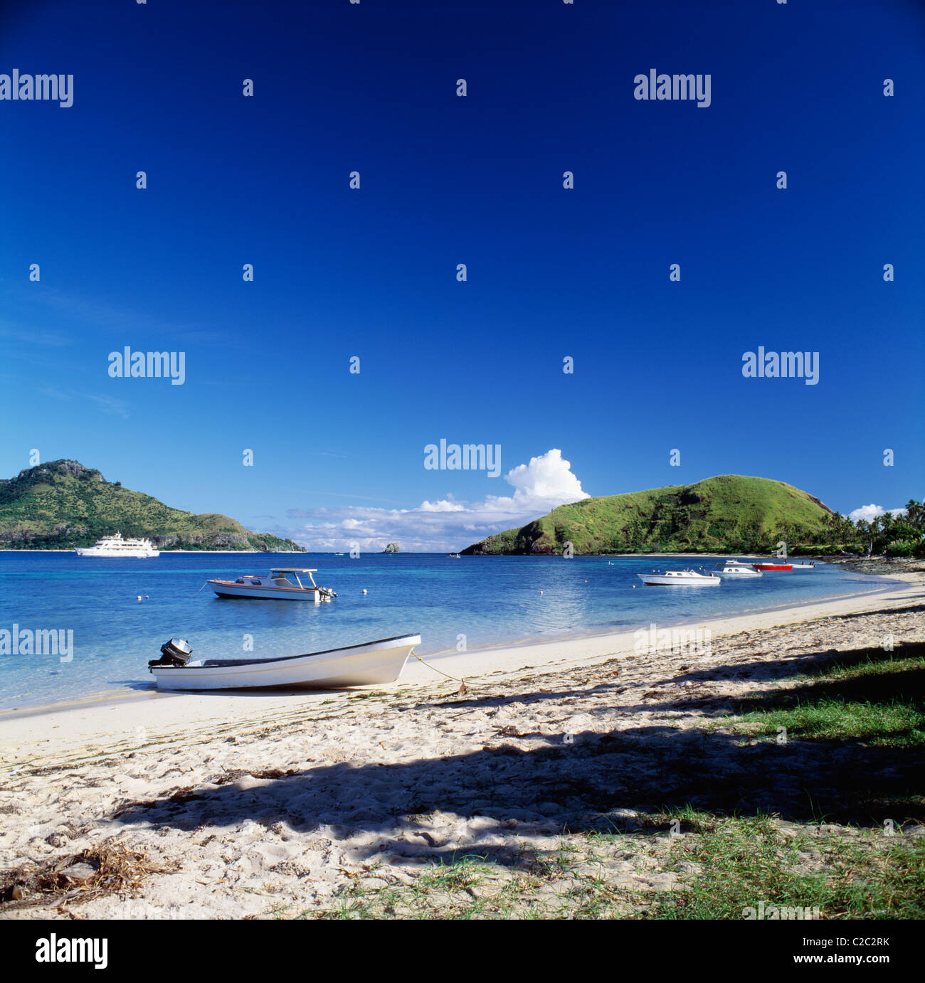 Yanuya Island Mamanuca Islands Fiji Stock Photo - Alamy