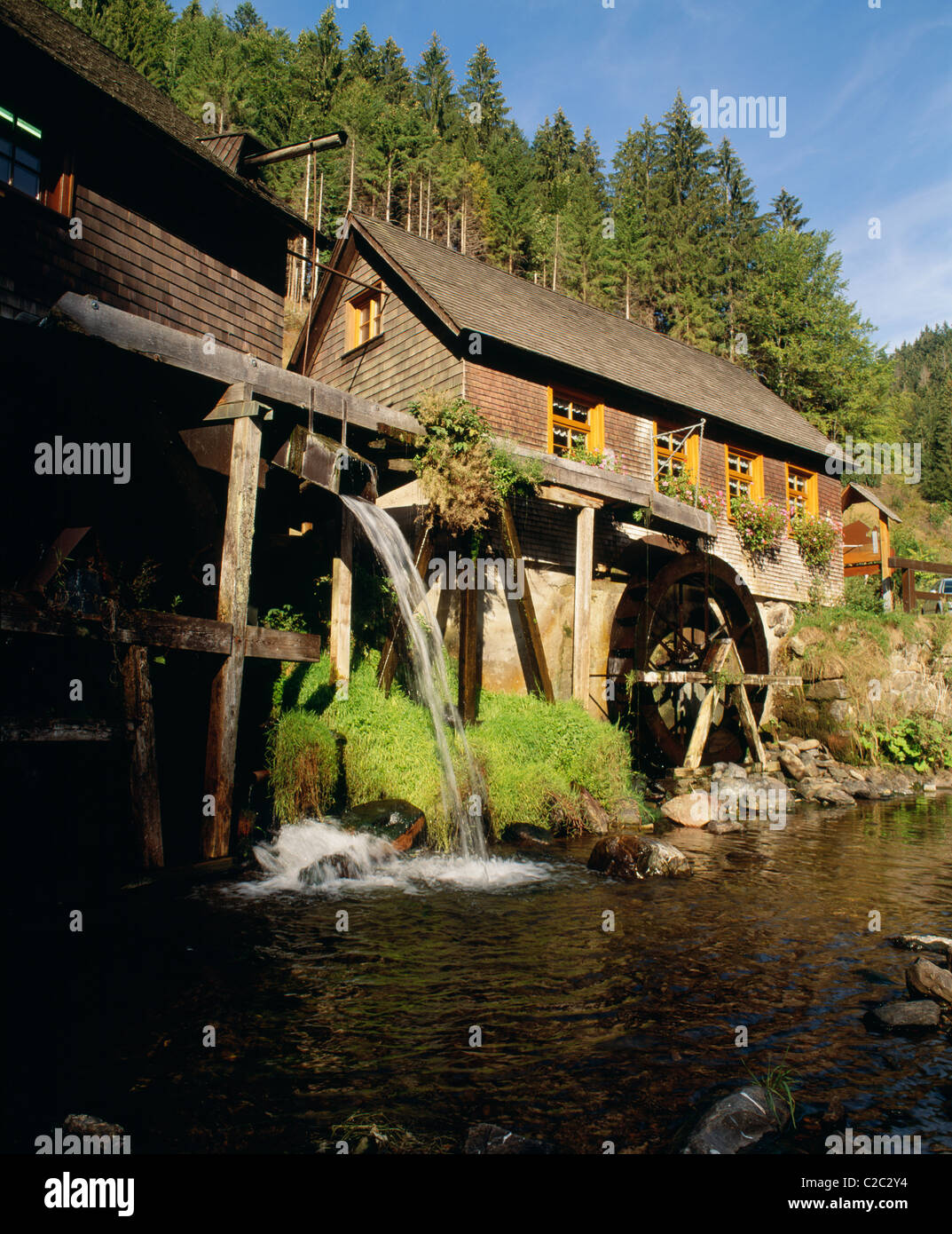 Water Mill Black Forest Germany Stock Photo - Alamy