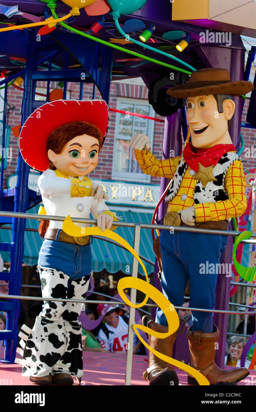 Toy Story Show at Disneyland Amusement Park in California USA Stock ...