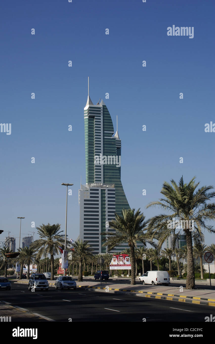 Bahrain financial harbor, middle east Stock Photo - Alamy