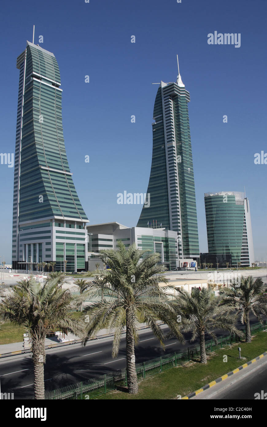 bahrain financial harbor, middle east Stock Photo - Alamy