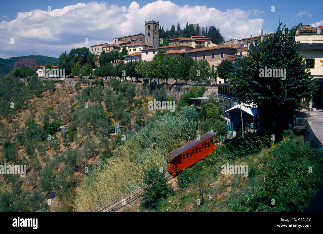 Montecatini Alto Tuscany Italy Stock Photo - Alamy