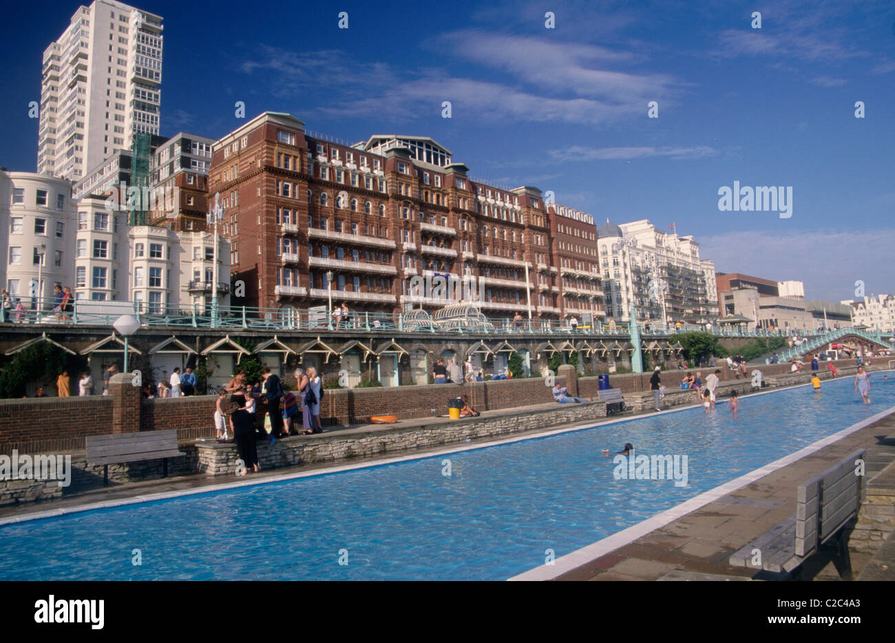 Brighton swimming pool hi-res stock photography and images - Alamy