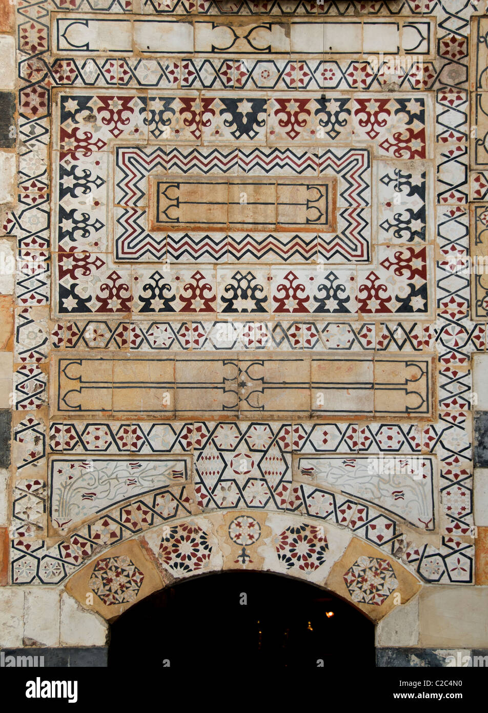 Azam Ottoman Palace Old House Town Damascus Syria Stock Photo - Alamy