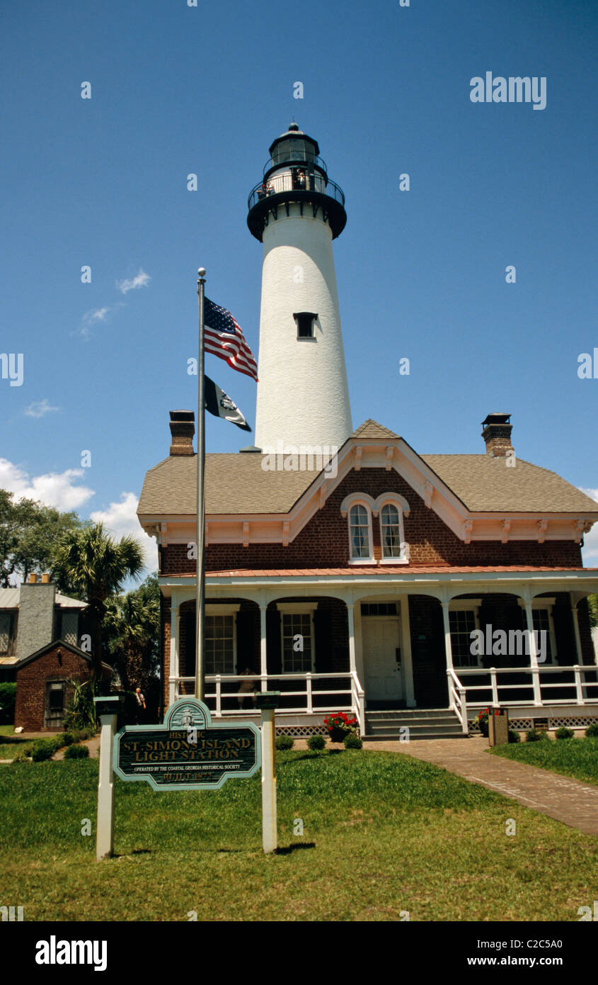St Simon Georgia USA Stock Photo - Alamy
