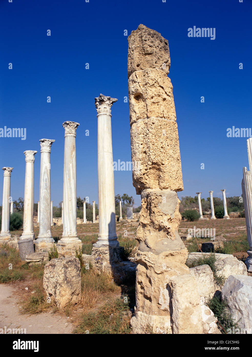 Salamis North Cyprus Stock Photo - Alamy