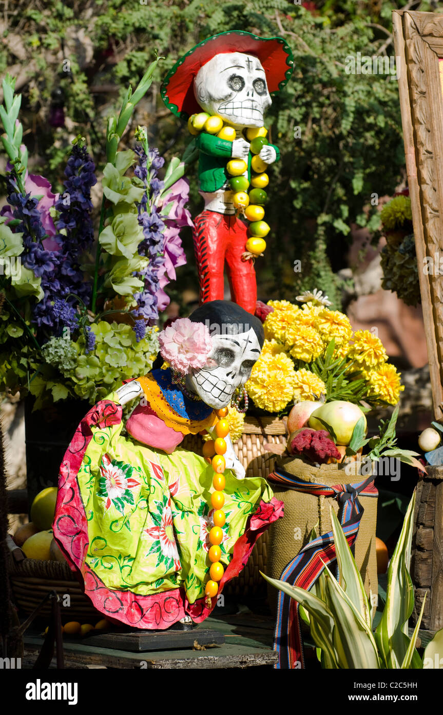 Mexican style skeleton, Disneyland, California Stock Photo - Alamy
