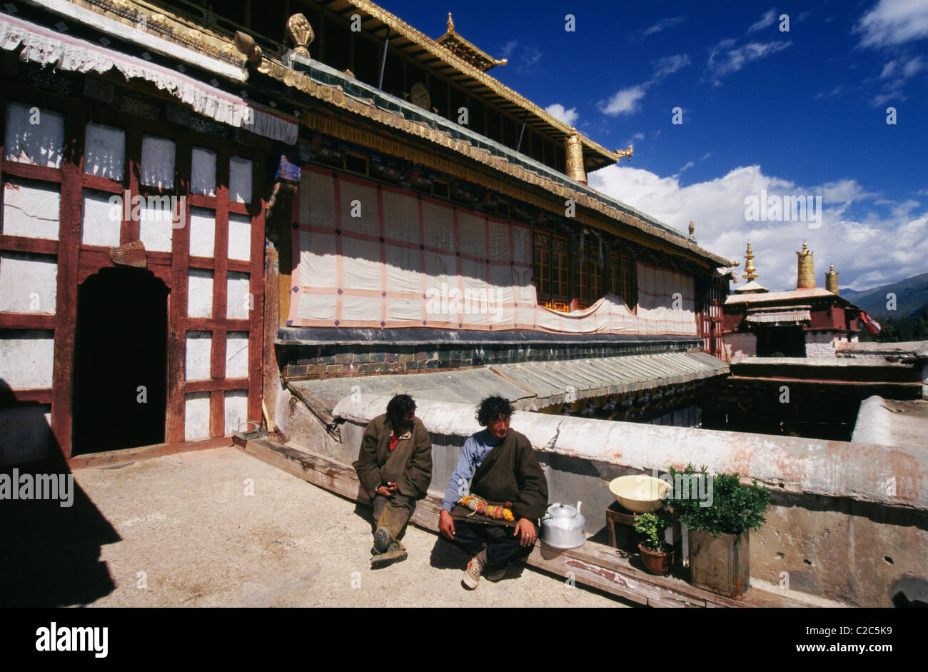 Samye Monastery Tibet China Stock Photo - Alamy