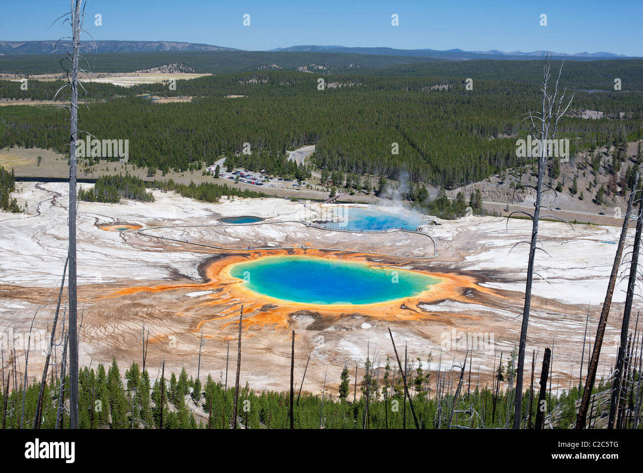 Largest Hot Spring In America High Resolution Stock Photography and ...