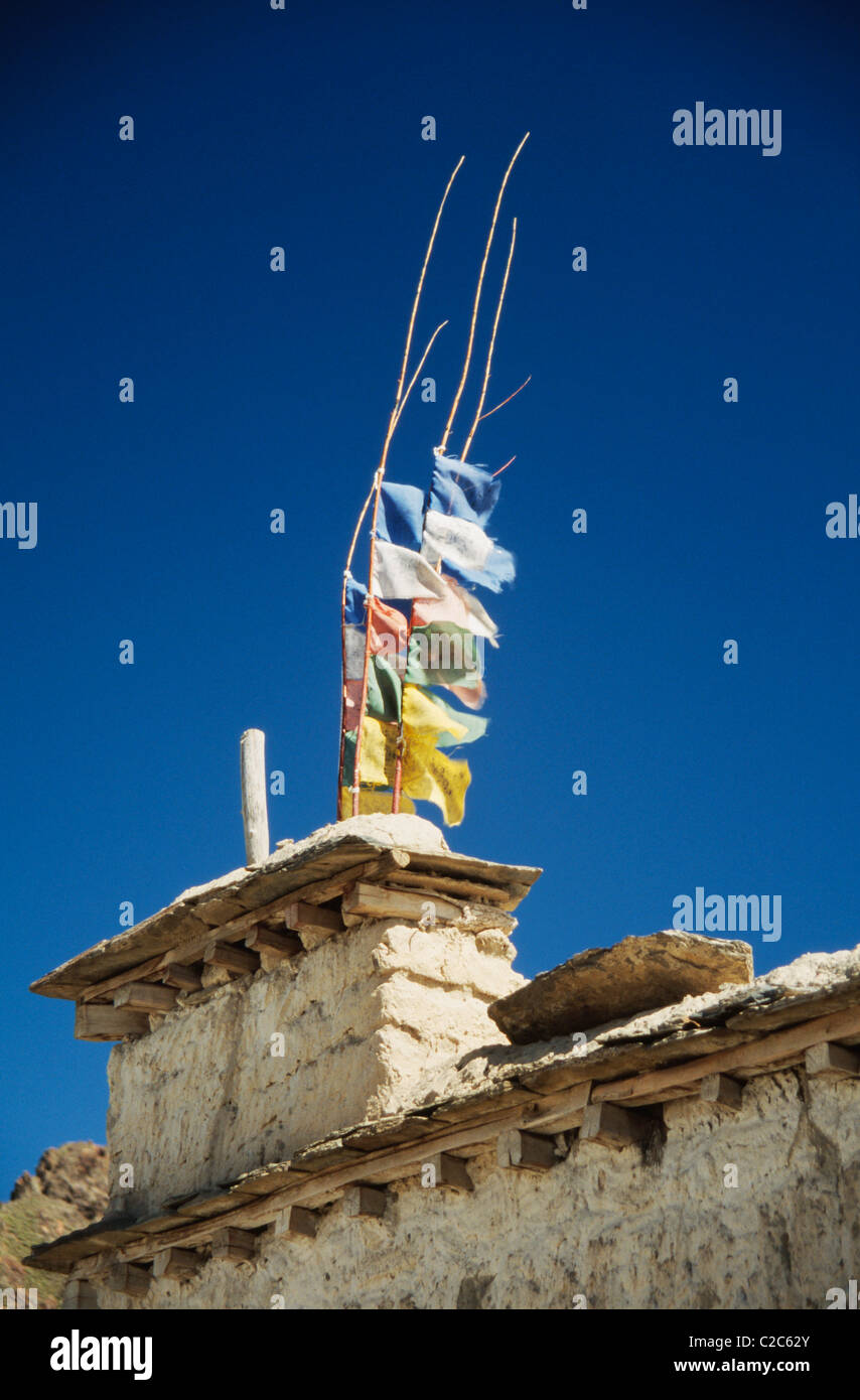 Prayer Flags Tibet China Stock Photo - Alamy