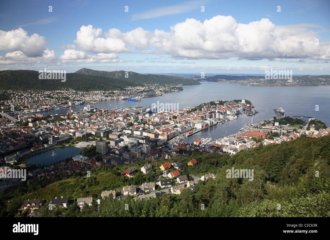 Bergen byfjorden fjord hi-res stock photography and images - Alamy