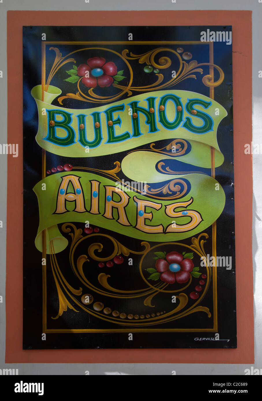 Buenos Aires sign Stock Photo - Alamy