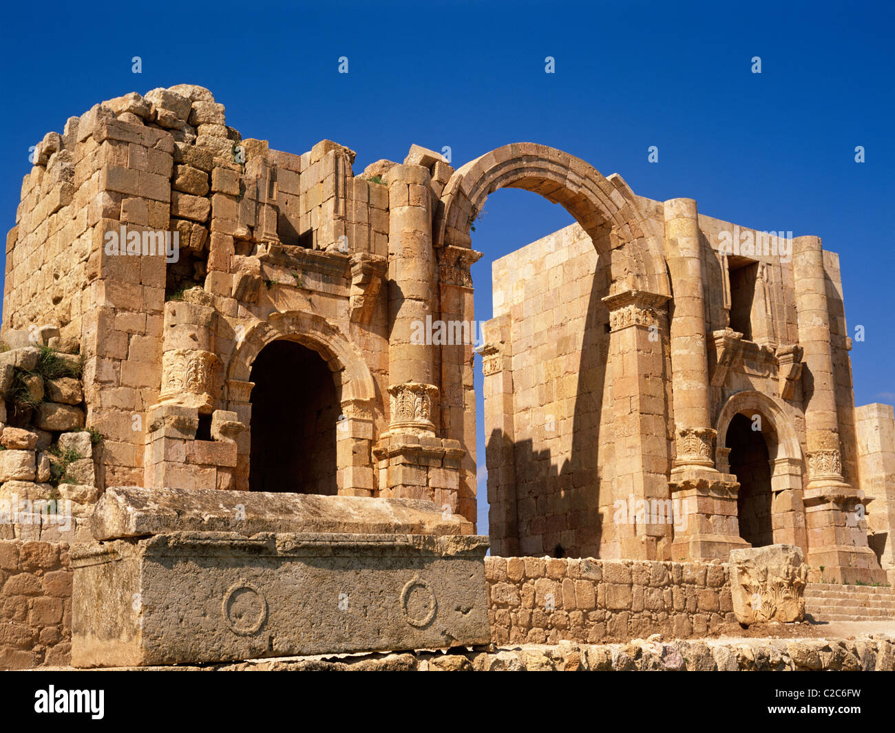 Jerash Jordan Stock Photo - Alamy