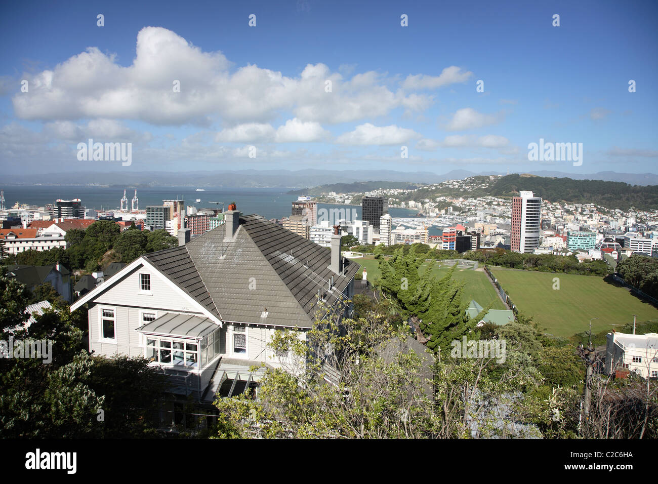 Wellington North Island New Zealand Stock Photo - Alamy