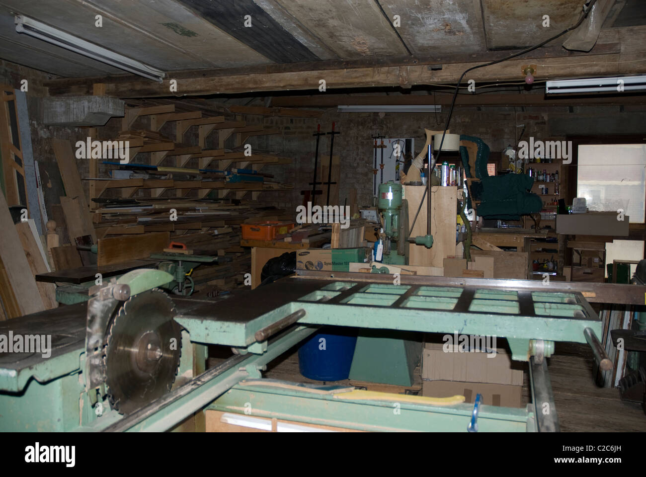 The carpentry workshop and set making area in Sands Film Studio ...