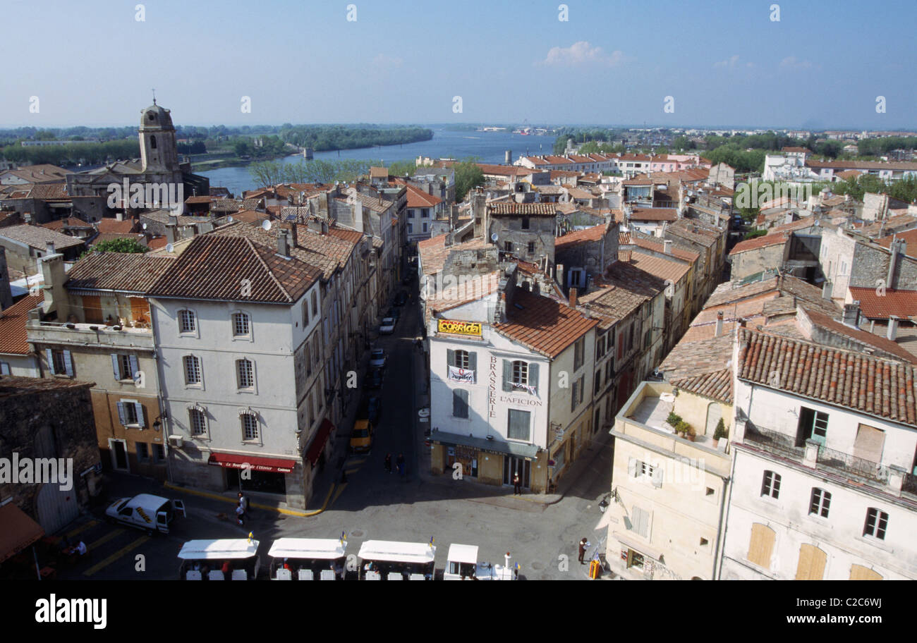 Aerial View Of Arles, France High Resolution Stock Photography and ...