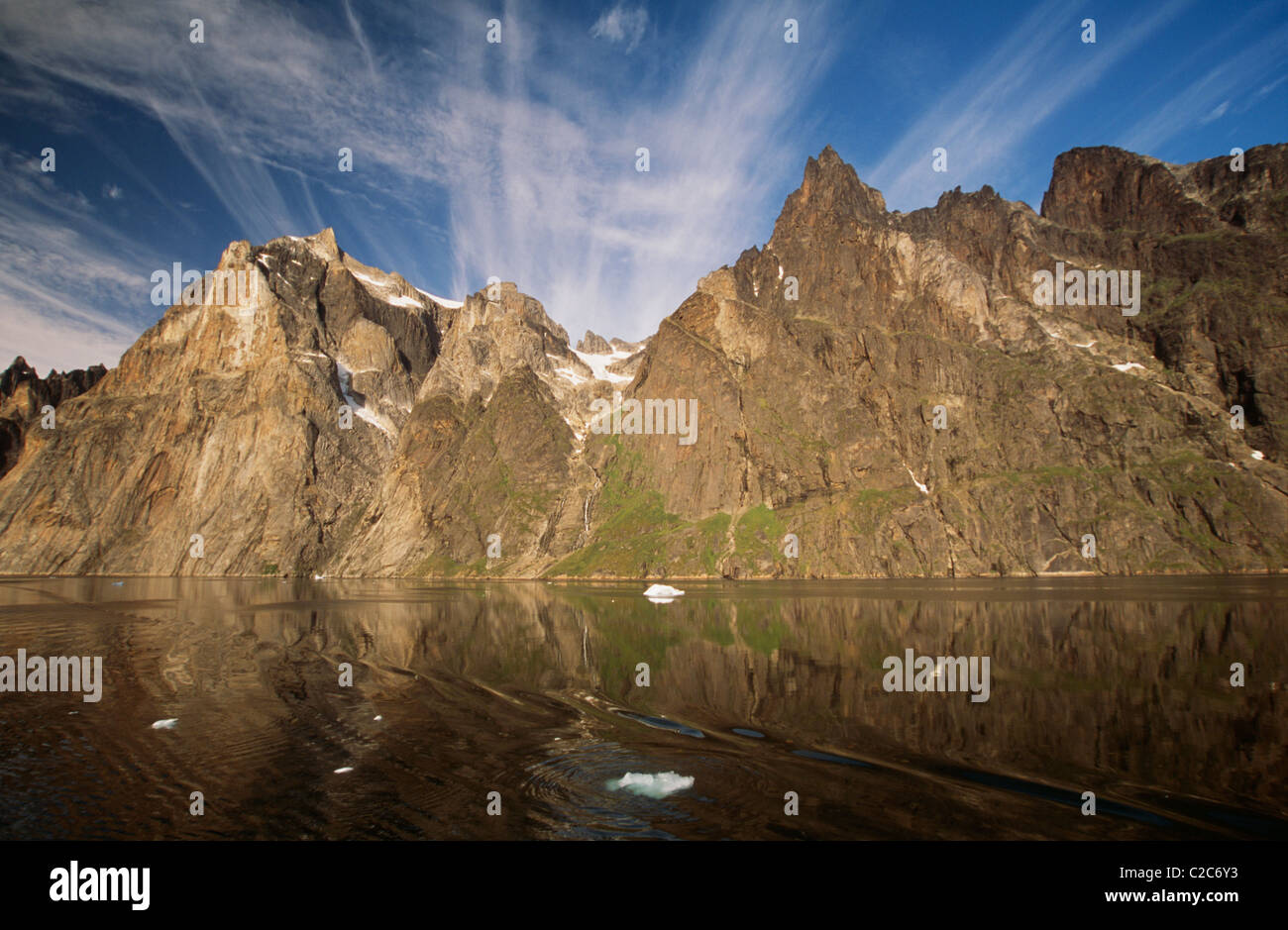 Prinz Christian Sund South Greenland Stock Photo - Alamy
