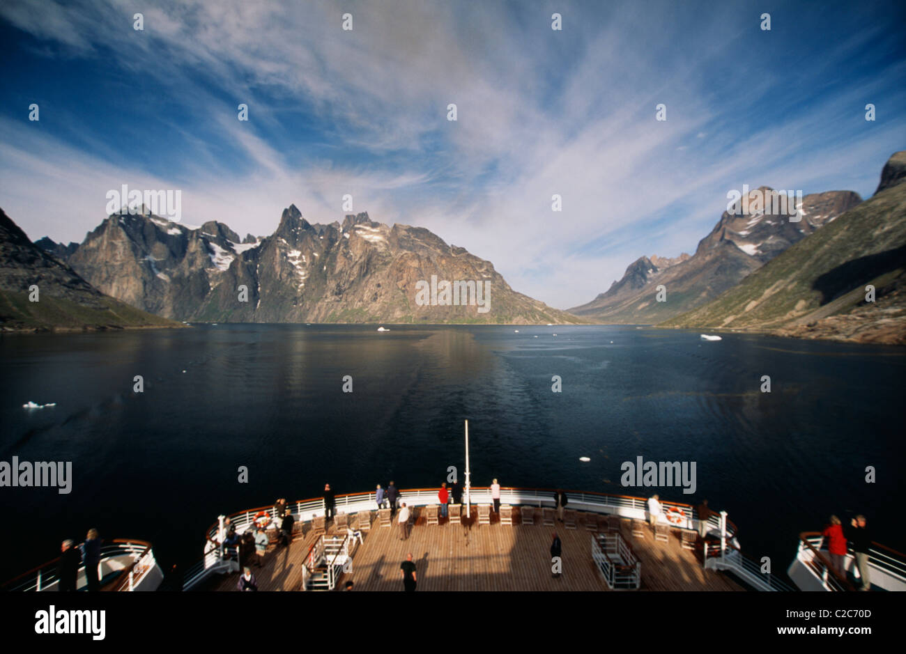Prinz Christian Sund South Greenland Stock Photo - Alamy
