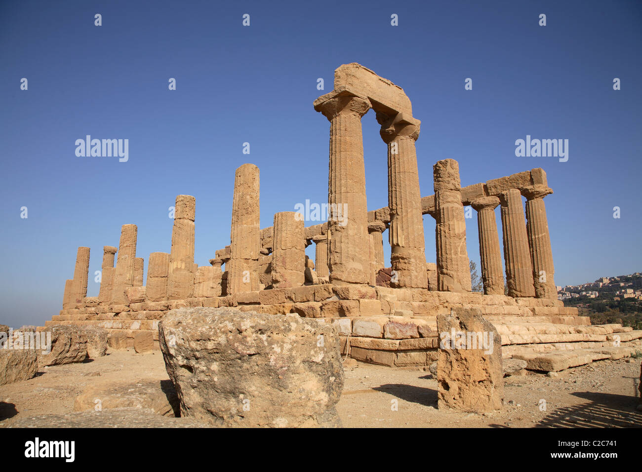 Agrigento Sicily Italy Stock Photo - Alamy