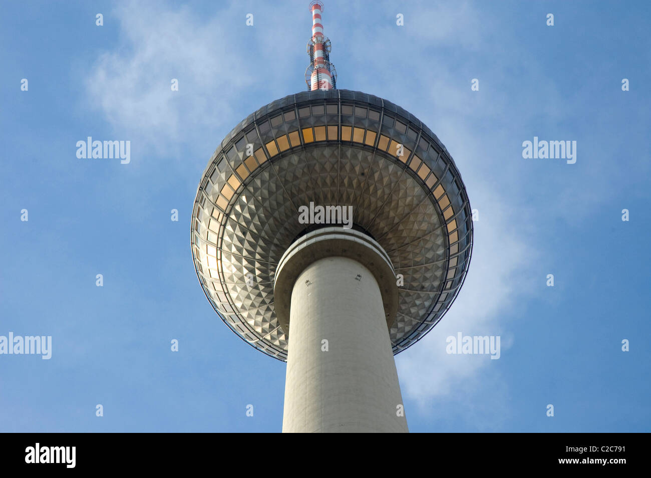 Berlin TV Tower Germany Stock Photo - Alamy