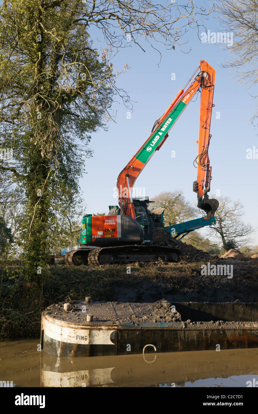 Dredging canal hi-res stock photography and images - Alamy