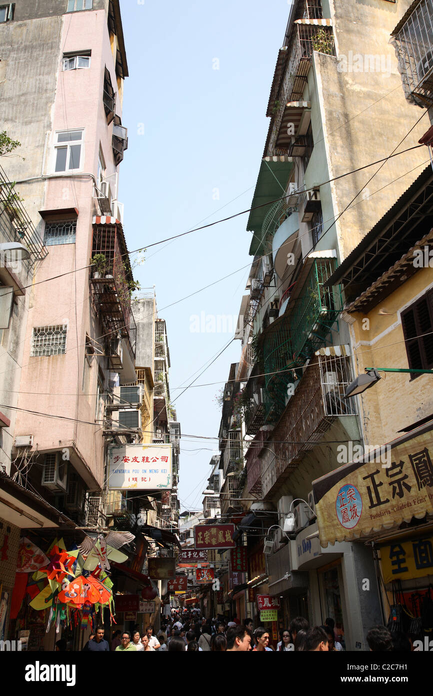 Macau Town Macau Stock Photo - Alamy