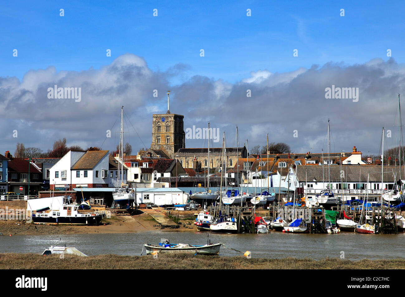 Yacht club at Shoreham Harbour West Sussex England Stock Photo - Alamy