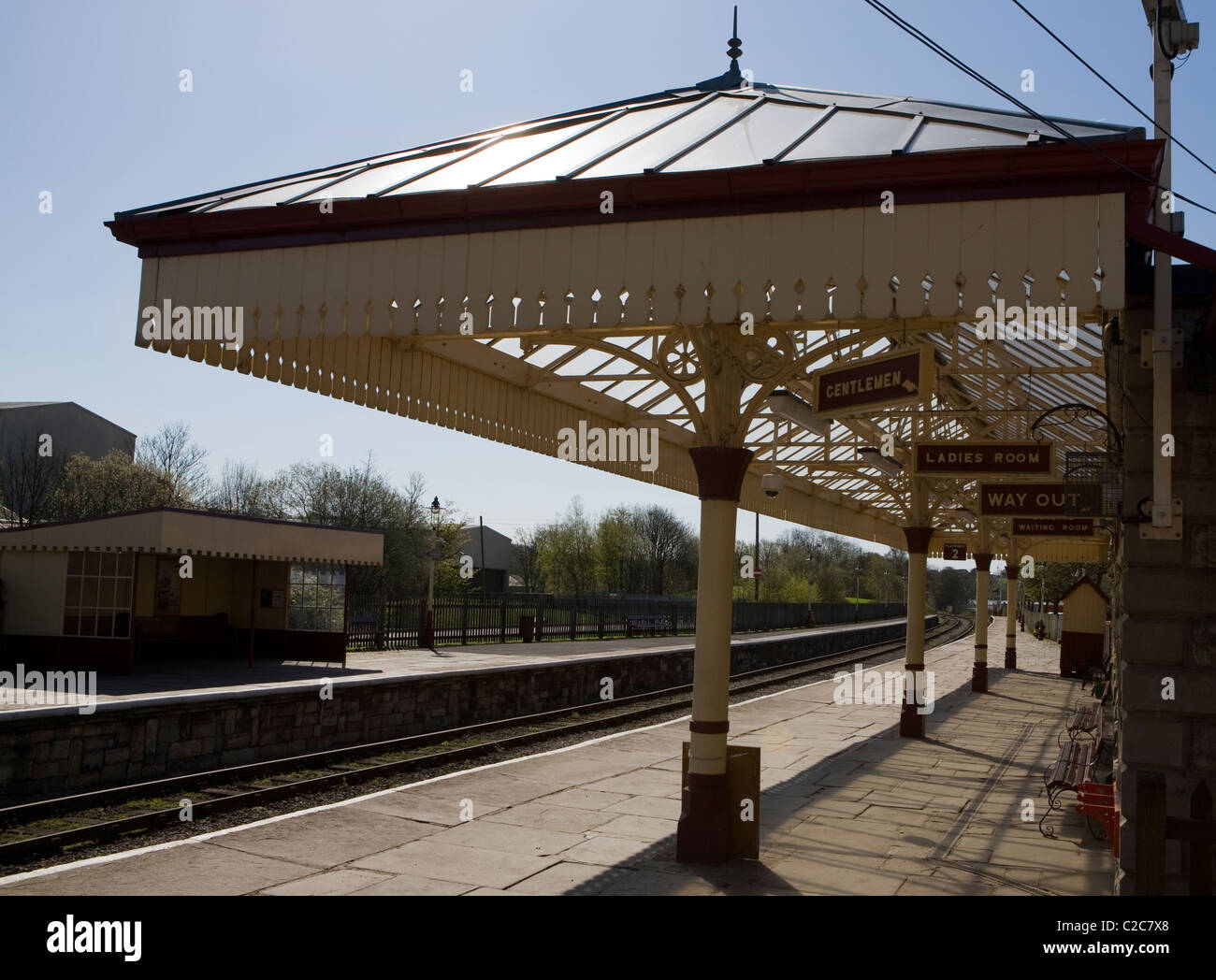 East Lancs Railway, Ramsbottom Station, Lancashire, UK Stock Photo - Alamy