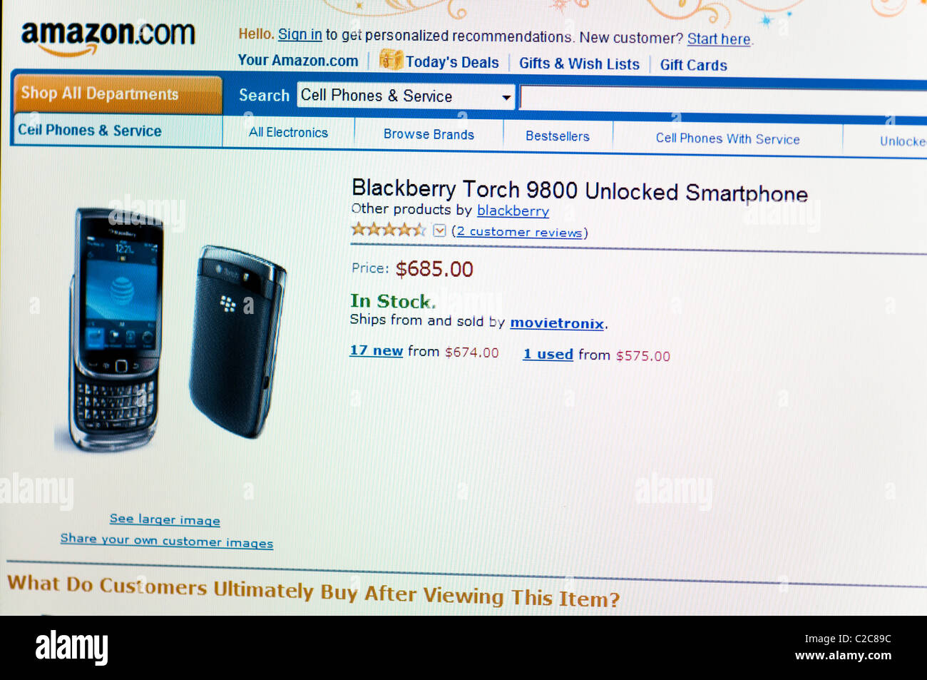 Online screenshot hi-res stock photography and images - Alamy