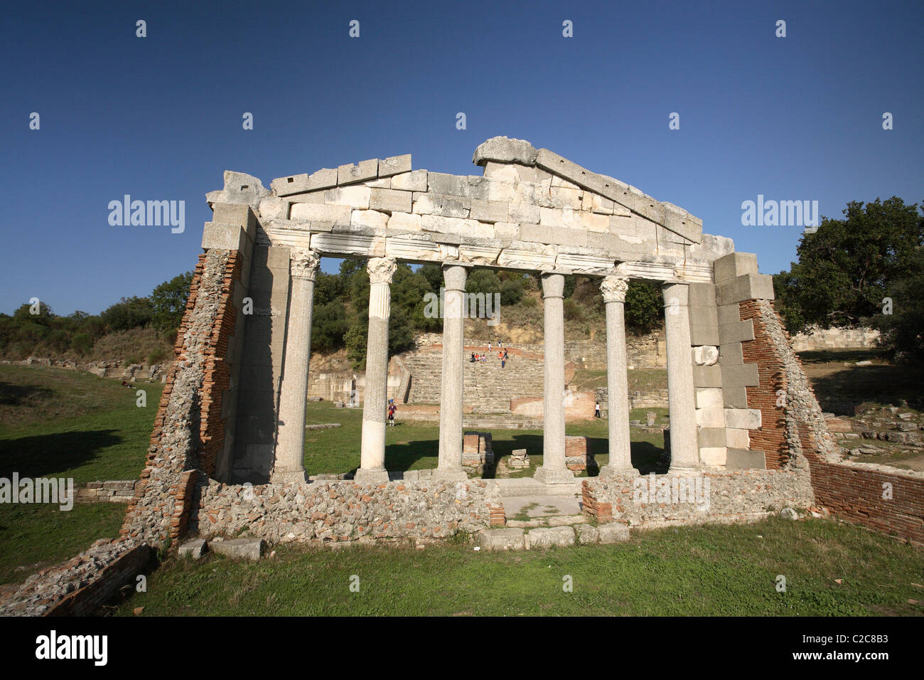 Apollonia Illyria Albania Stock Photo - Alamy