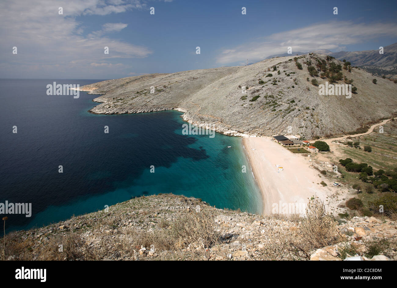 Albanian Riviera Illyria Albania Stock Photo - Alamy