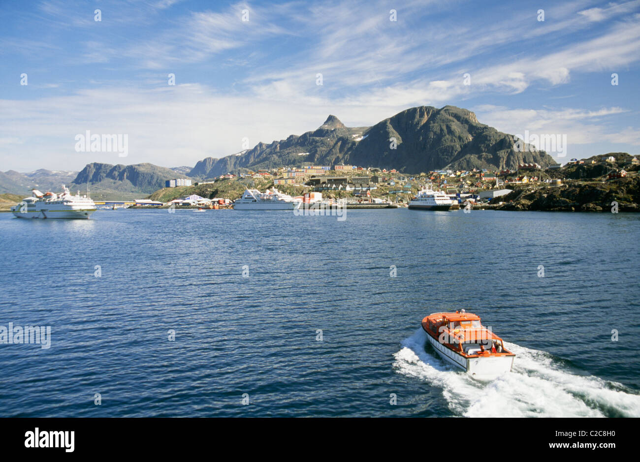 Sisimuit Greenland Stock Photo - Alamy