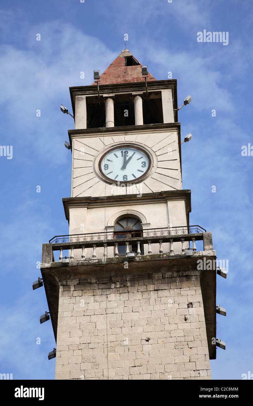 Tirana clock tower hi-res stock photography and images - Alamy