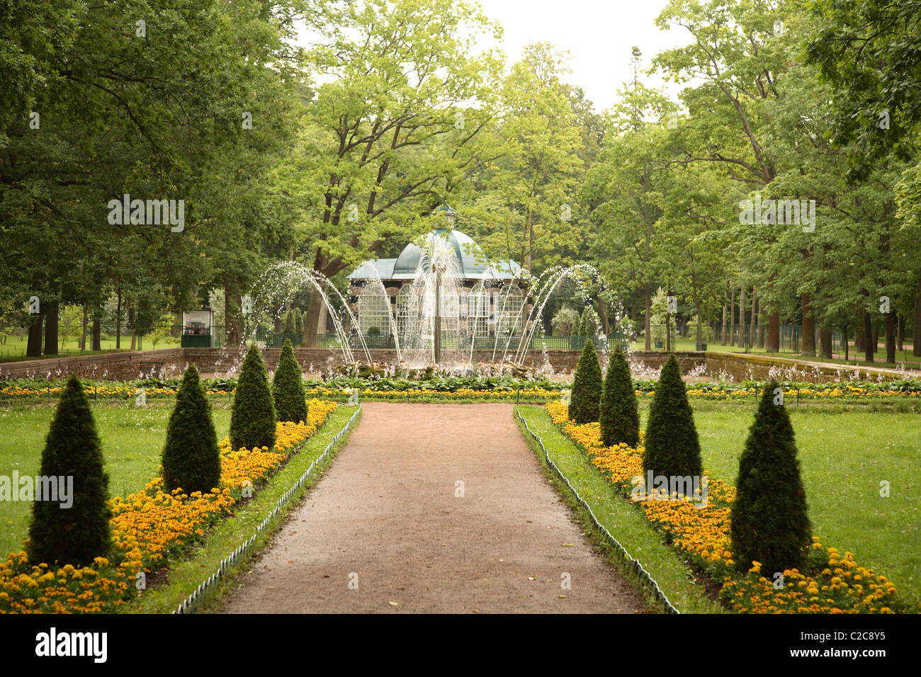 Petrodvorets Russia Stock Photo - Alamy