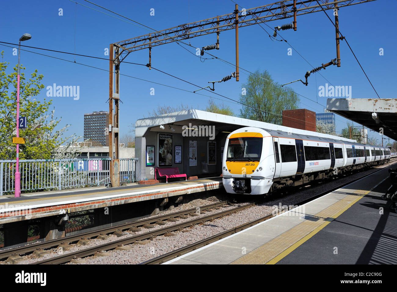 Basildon Rail station Stock Photo - Alamy