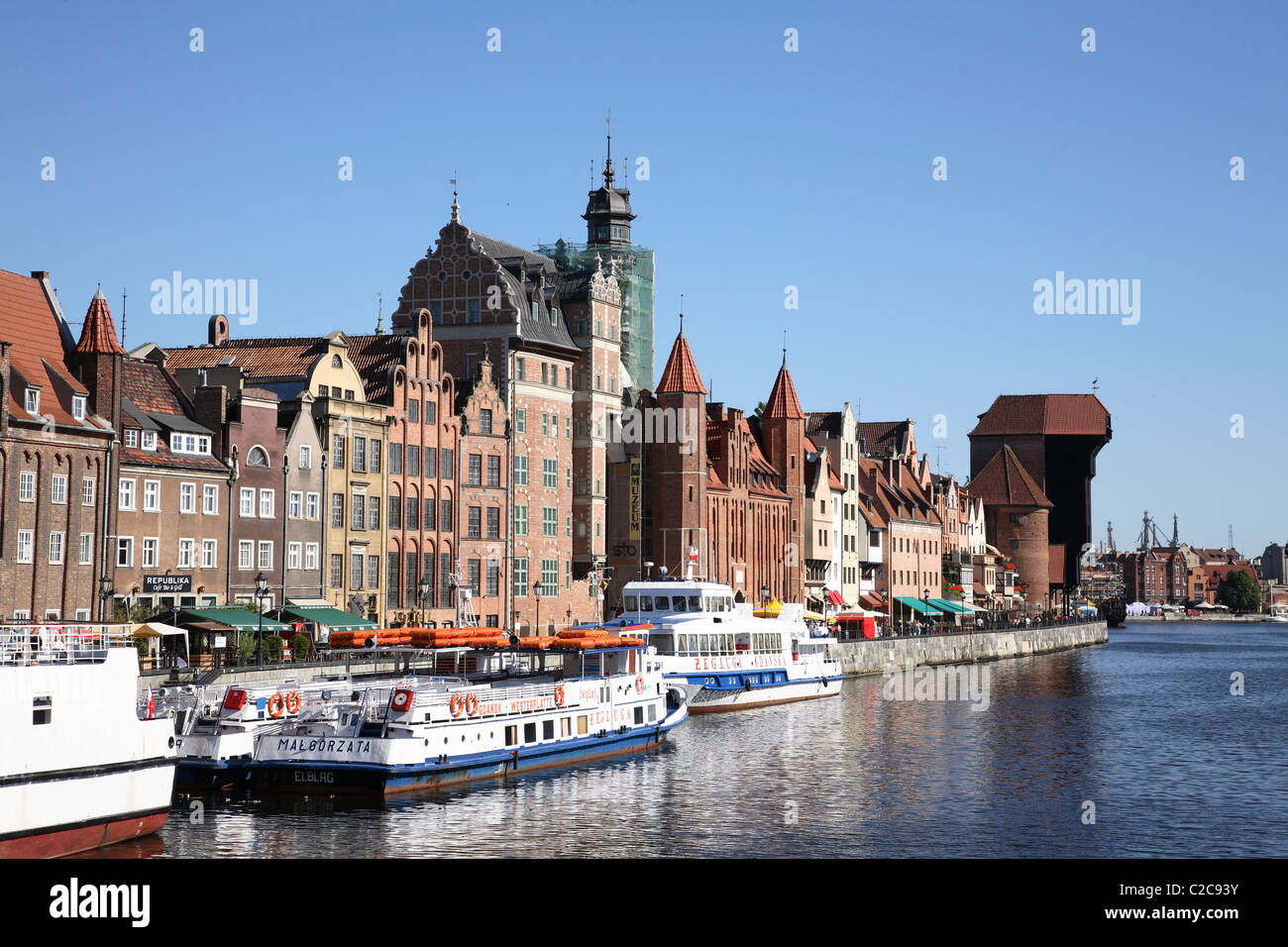 Old town krantor danzig poland hi-res stock photography and images - Alamy