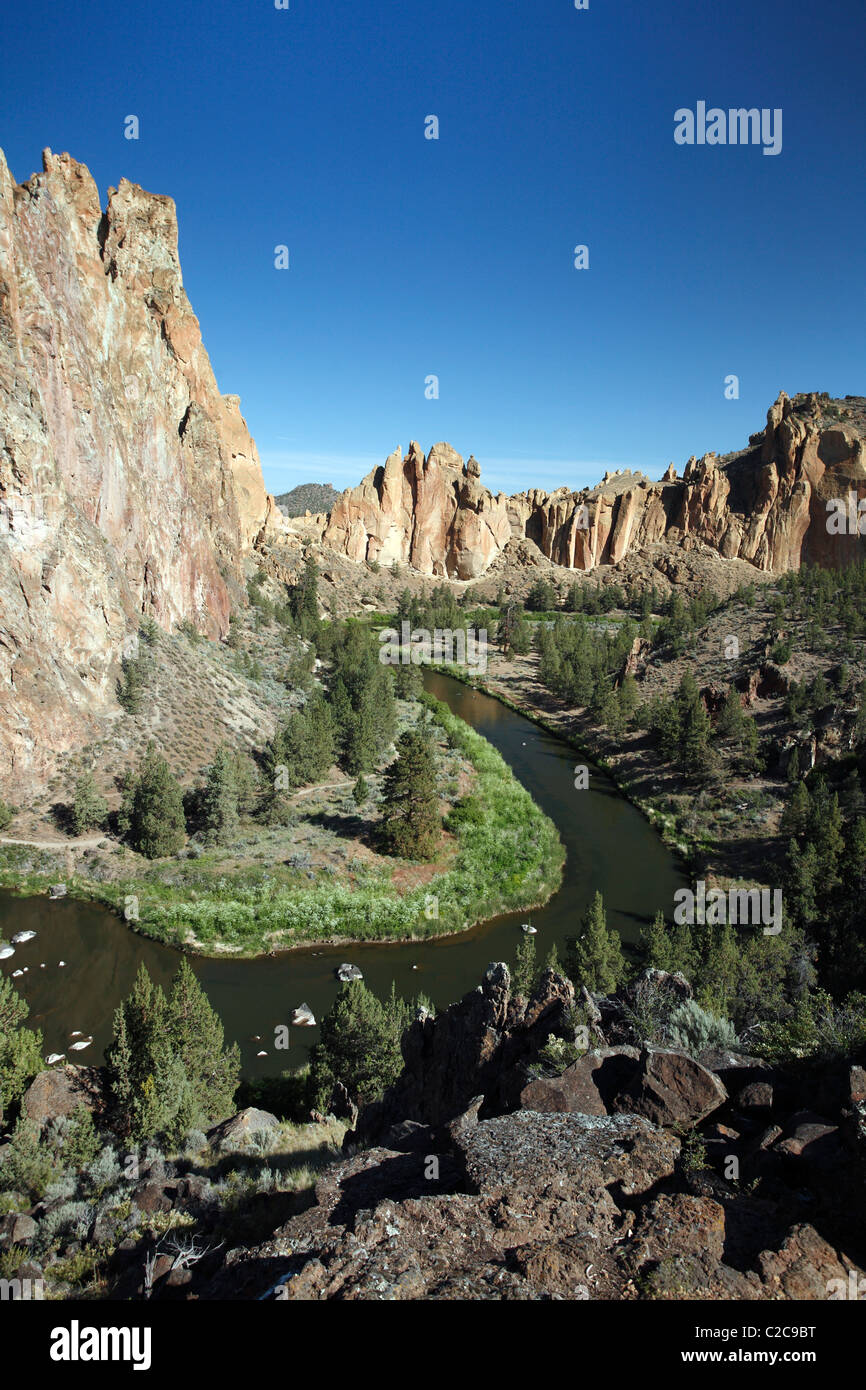 Smith Rock State Park Oregon USA Stock Photo - Alamy