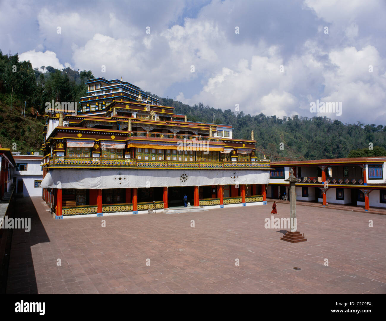 Rumtek Monastery Sikkim India Stock Photo - Alamy