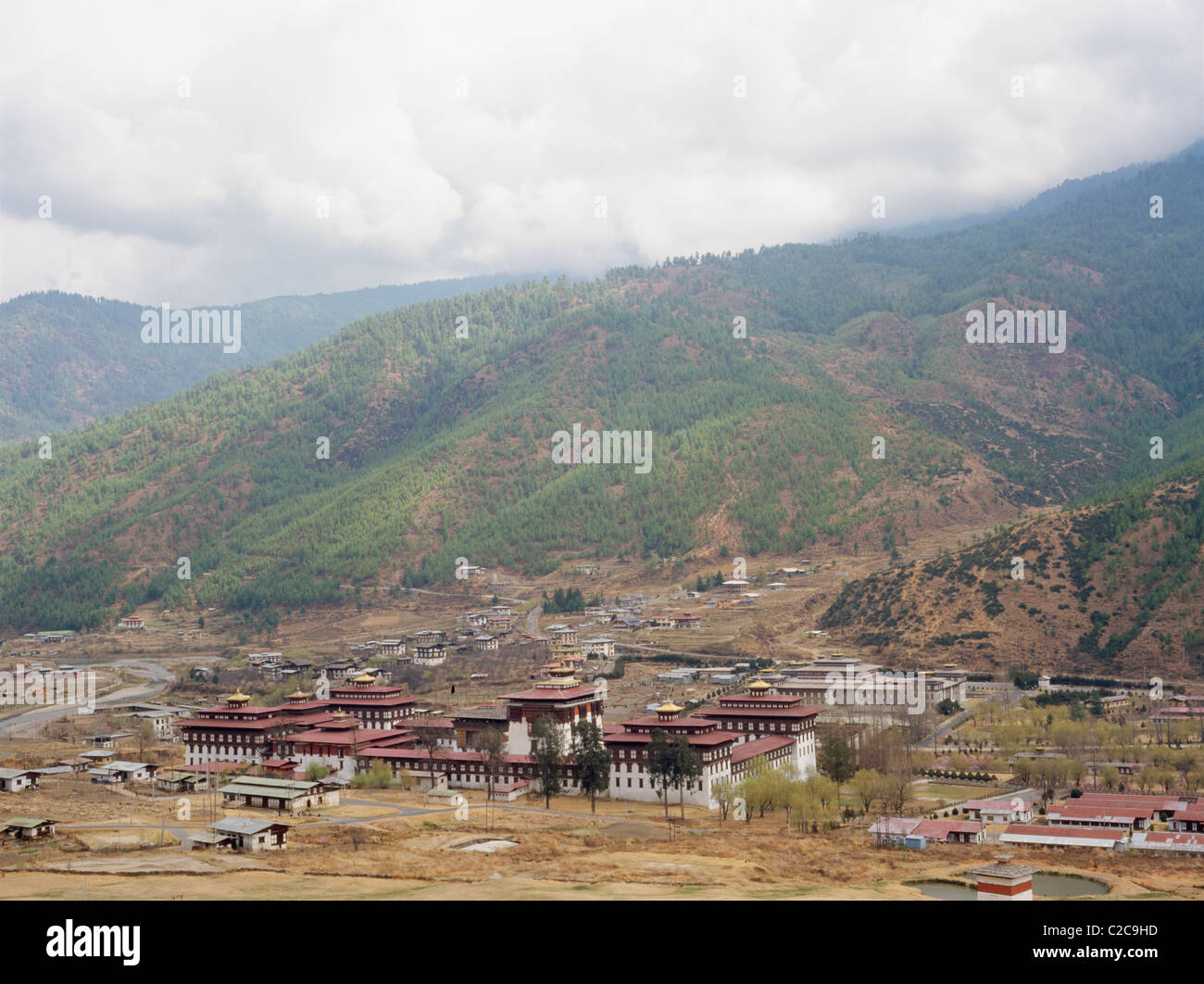 Thimpu Bhutan Stock Photo - Alamy