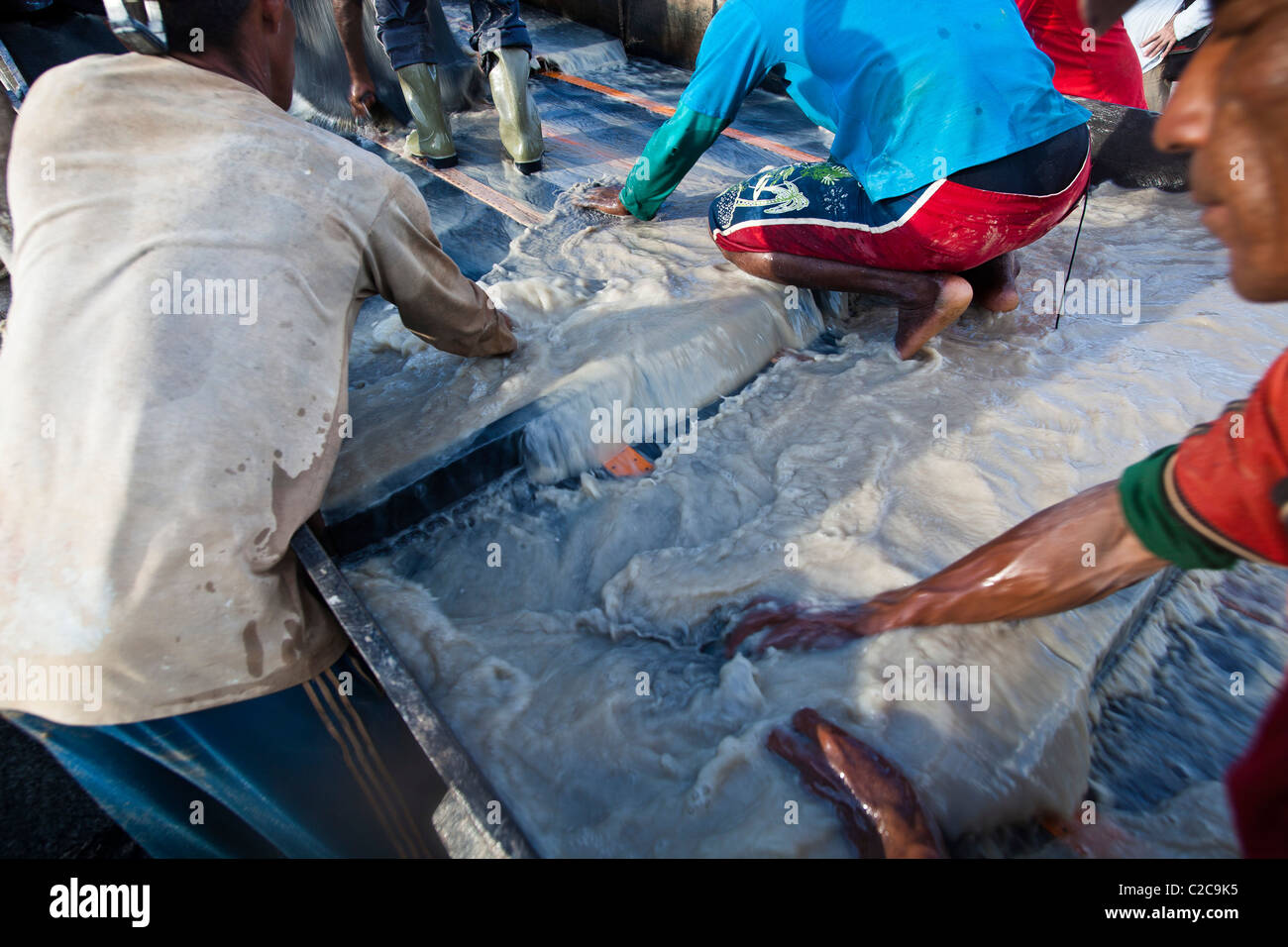 Sluice mining sluice mining hi-res stock photography and images - Alamy