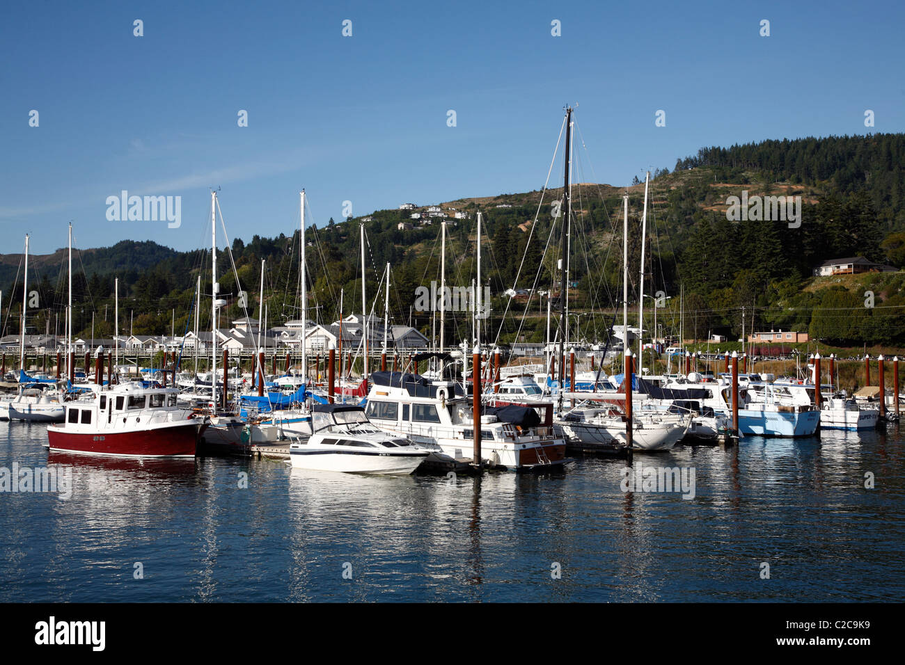 Brooking Harbour Oregon USA Stock Photo - Alamy