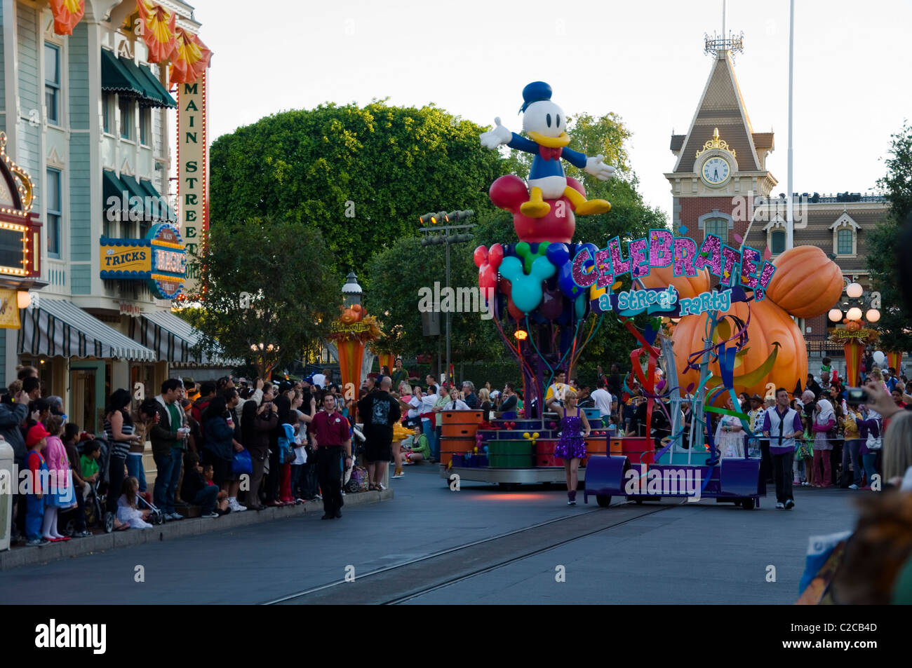 Dance Show at Disneyland Amusement Park in California Stock Photo - Alamy