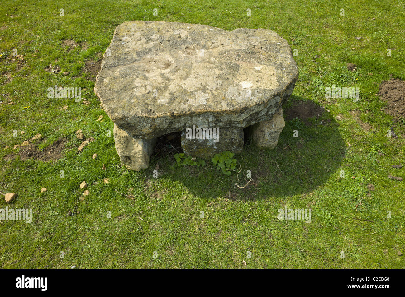 neolithic chamber stone table dover hill cotswolds gloucestershire ...